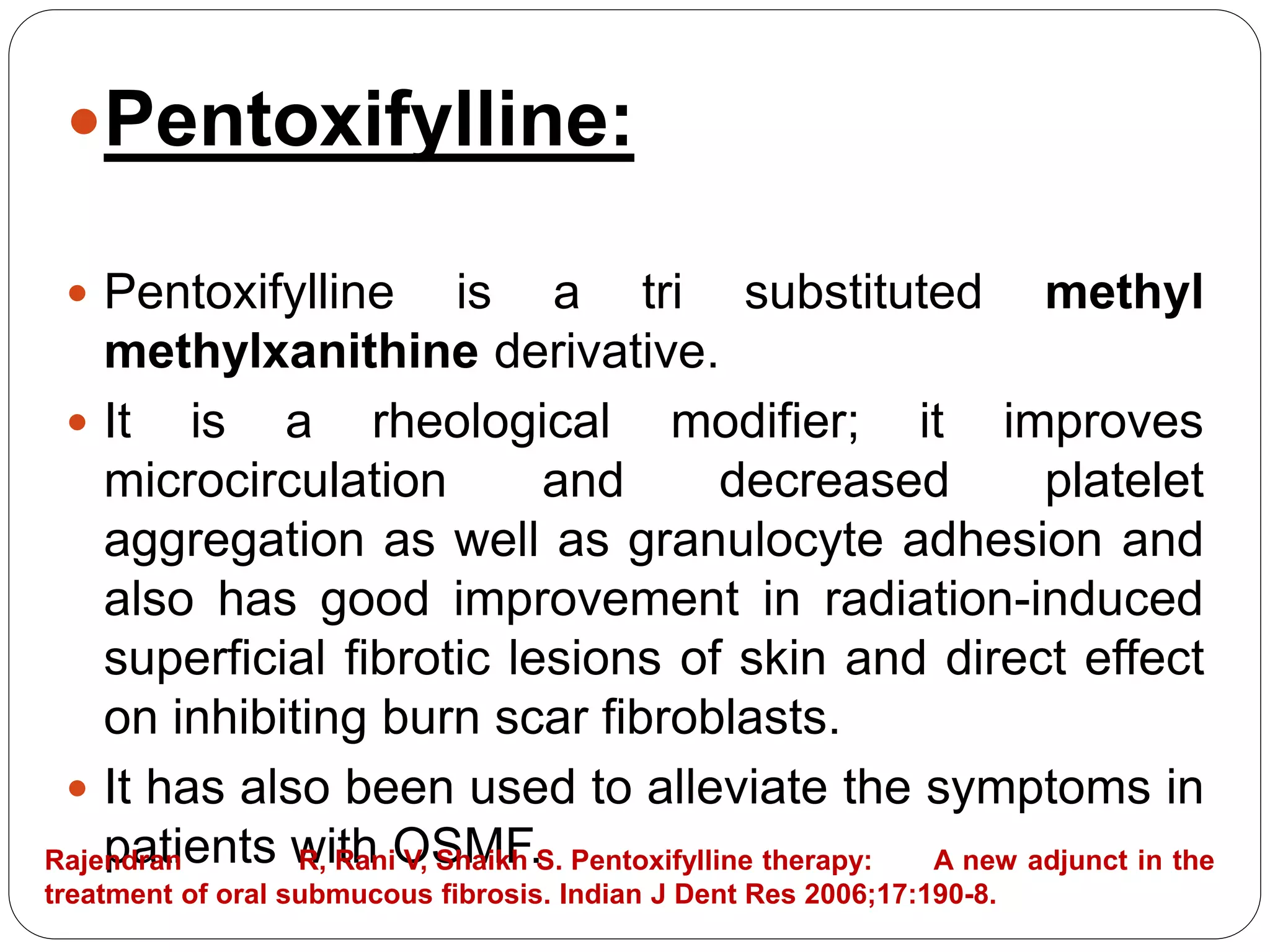 Journal club on Oral submucous fibrosis | PPTX