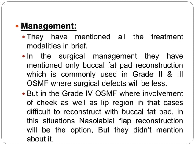 Journal club on Oral submucous fibrosis | PPTX