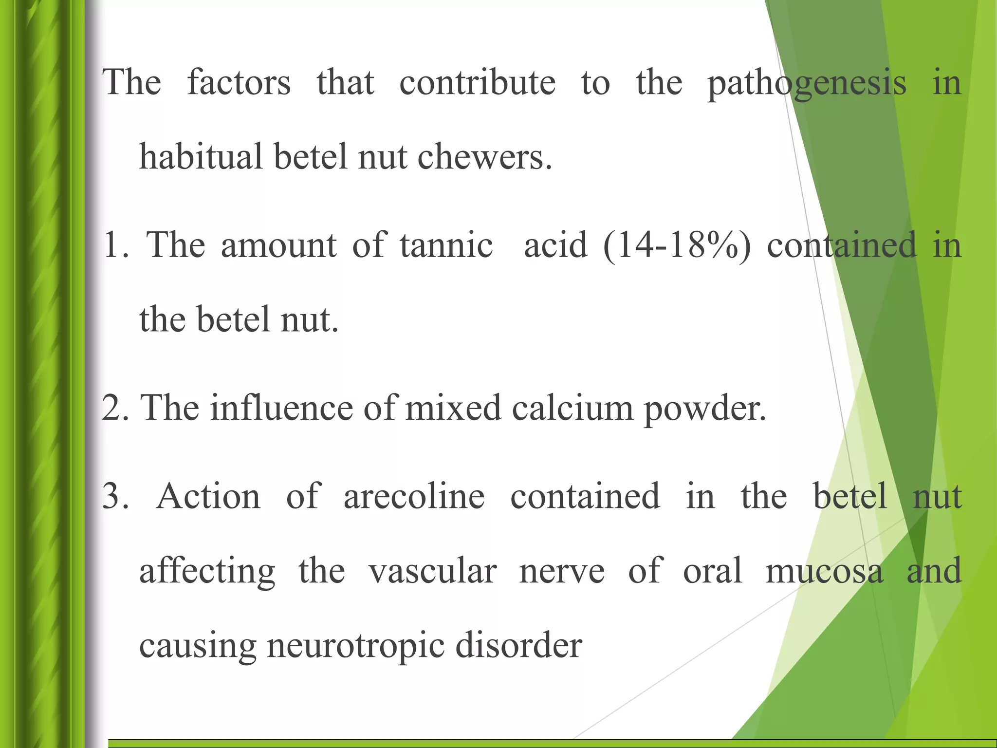 Oral submucous fibrosis | PPT