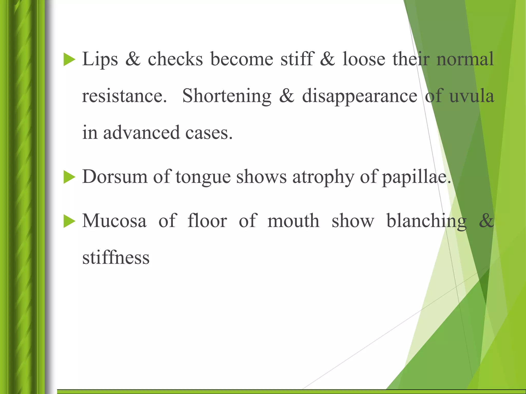 Oral submucous fibrosis | PPT