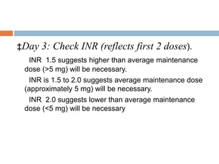 Oral Surgery in Patients on Anticoagulant Therapy | PPTX