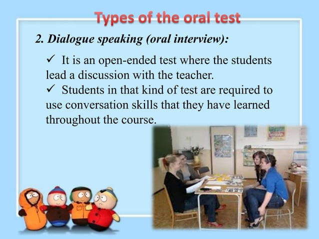 Oral test | PPTX | Standardized Testing | Educational Assessment