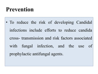 Oral Thrush - BNS 3rd year CMC pptx | PPTX