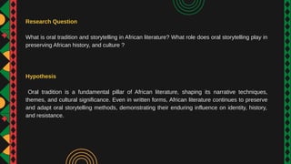 Oral Tradition and Storytelling in African Novels.pptx.pdf