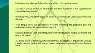 Oral tuberculosis | PPTX