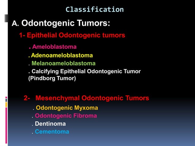 Oral_tumors types .pdf oral cavity tumors | PPT