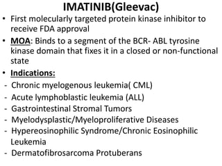 Oral tyrosine kinase inhibitors | PPT