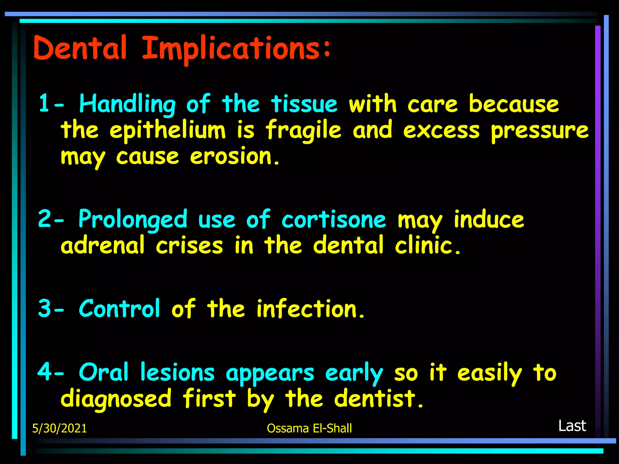 Oral ulcers part 2 | PPT