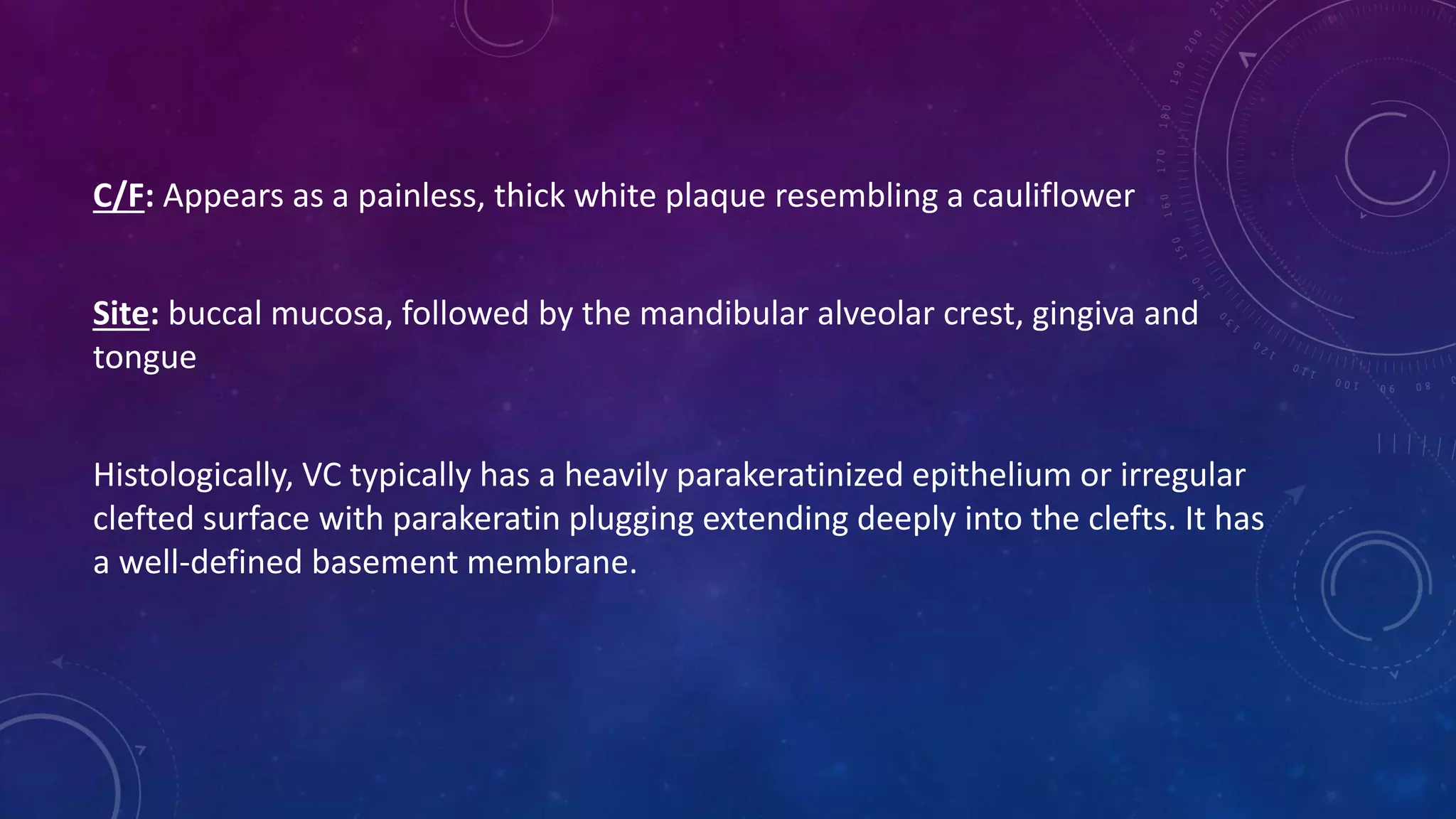 Oral verrucous carcinoma (OVC).pptx