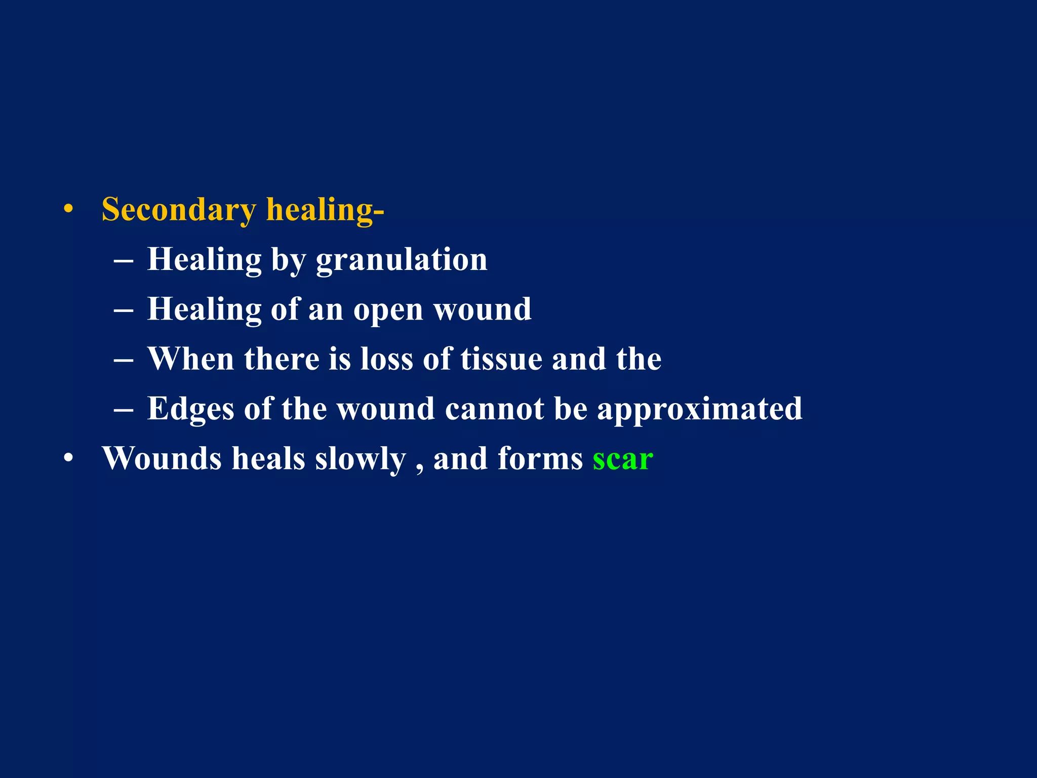 healing of oral wounds | PPTX