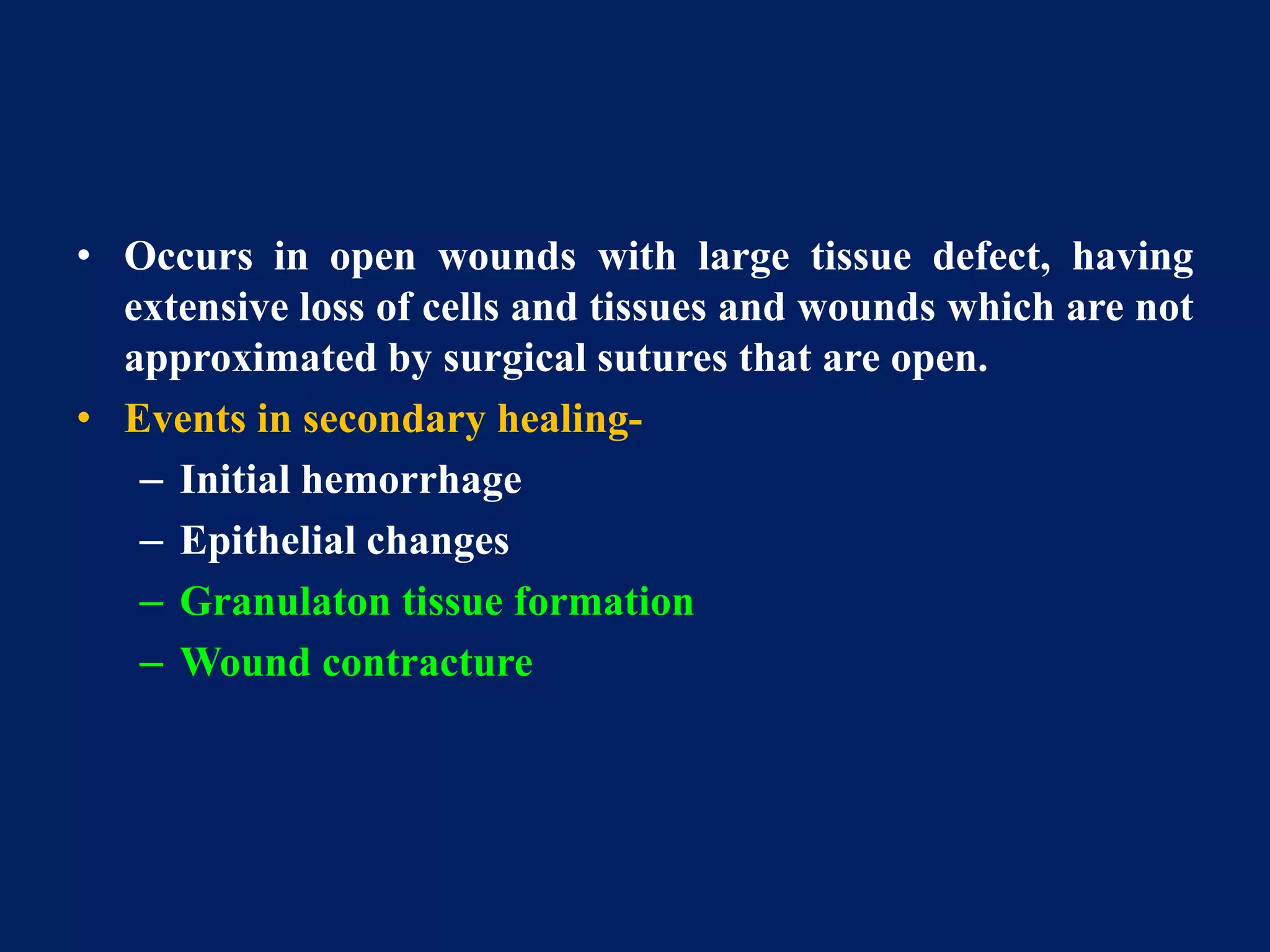 healing of oral wounds | PPTX