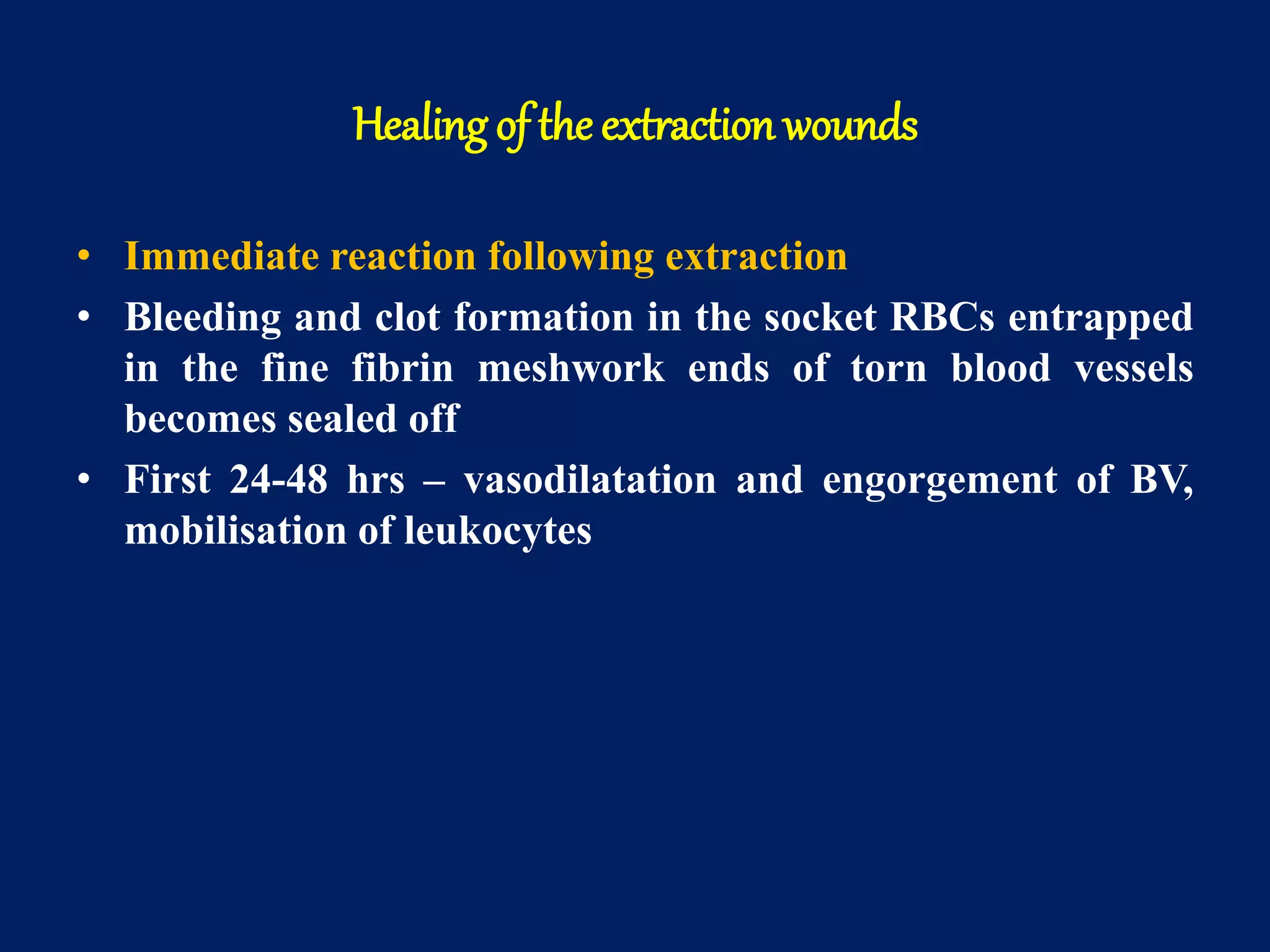 healing of oral wounds | PPTX