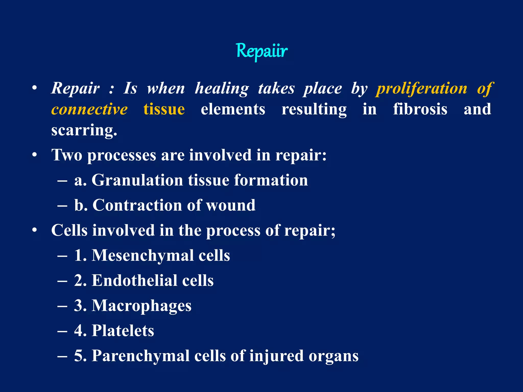healing of oral wounds | PPTX