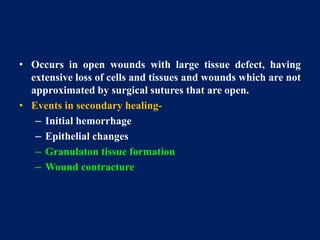 healing of oral wounds | PPTX