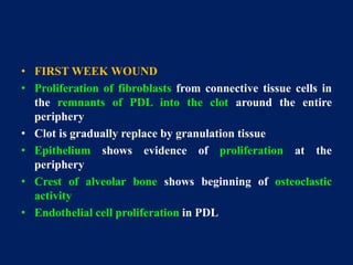 healing of oral wounds | PPTX