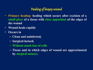 healing of oral wounds | PPTX