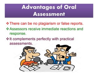 Oral, Written and Performance Evaluation in Education | PPTX