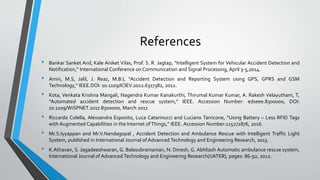 On Road Activity Monitoring System | PPTX