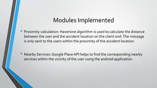 On Road Activity Monitoring System | PPT