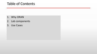 O-RAN 5g high level network design | PDF