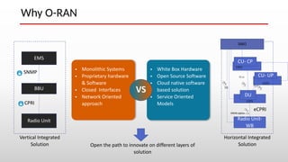 O-RAN 5g high level network design | PDF