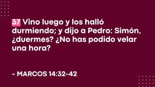 🛐 Orando en el Getsemaní | Marcos 14:32 | PDF