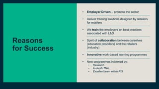 Retail Ireland Skillnet: a case of public-private collaboration for ...