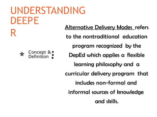 Alternative-Delivery-Mode-Orientation-23 | PPTX