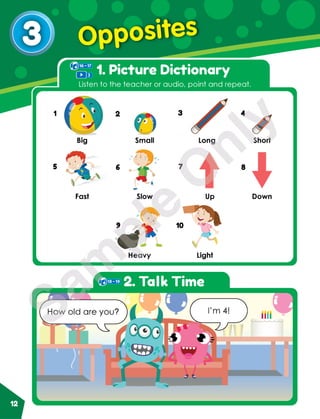 Little Monsters Orange Book : An English Course for Kindergarten ...