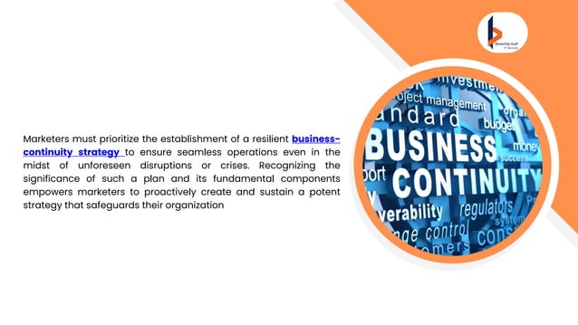 Crafting a Robust Business-Continuity Strategy: Key Steps and Best Practices | PPT