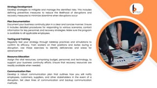 Crafting a Robust Business-Continuity Strategy: Key Steps and Best Practices | PPT