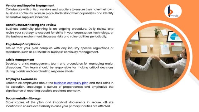 Crafting a Robust Business-Continuity Strategy: Key Steps and Best Practices | PPT