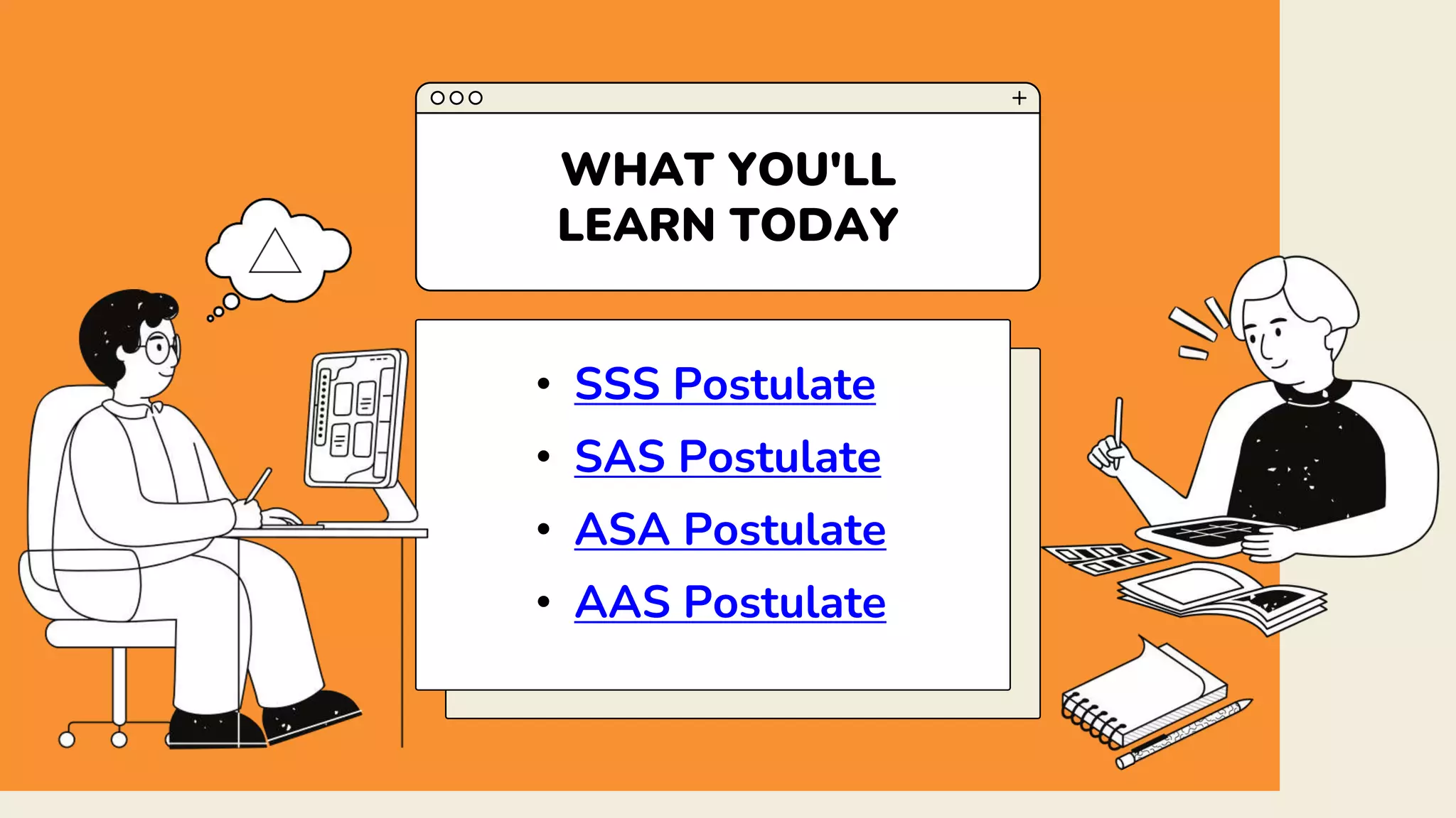 TRIANGLE CONGRUENCE POSTULATES | PPTX