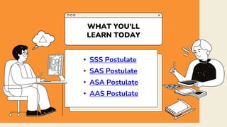 TRIANGLE CONGRUENCE POSTULATES | PPTX