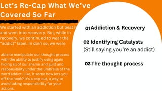 Relapse Prevention - | PDF