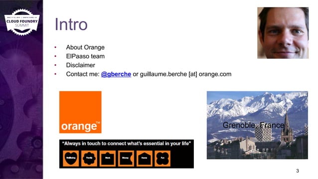 Case Study: Orange Labs & Cloud Foundry | PPT