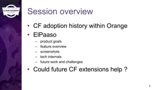 Case Study: Orange Labs & Cloud Foundry | PDF