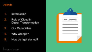 Orange Data Centre and Cloud | PPTX