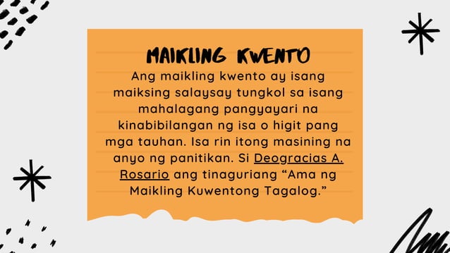 Maikling Kwento | PDF