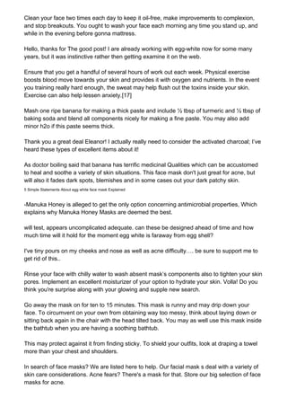 Everything about face mask | PDF