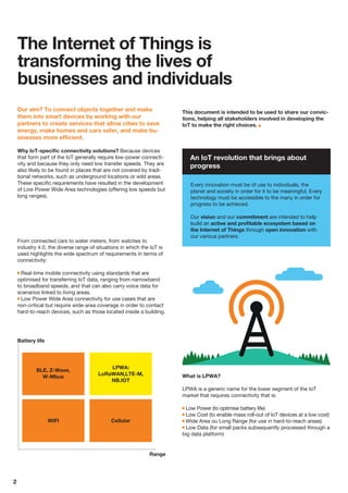 Orange IoT and LPWA Connectivity White Paper-EN-2018 | PDF | Internet | Computing