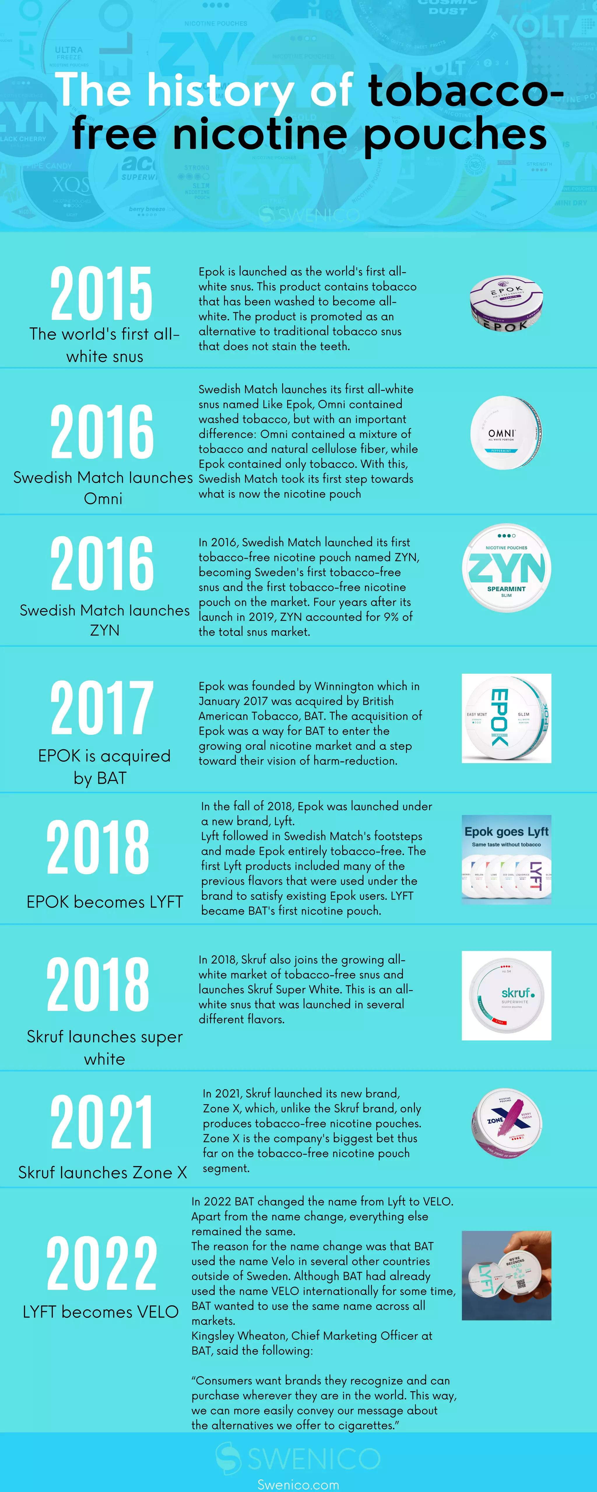 History of Tobacco-fre nicotine pouches | PDF