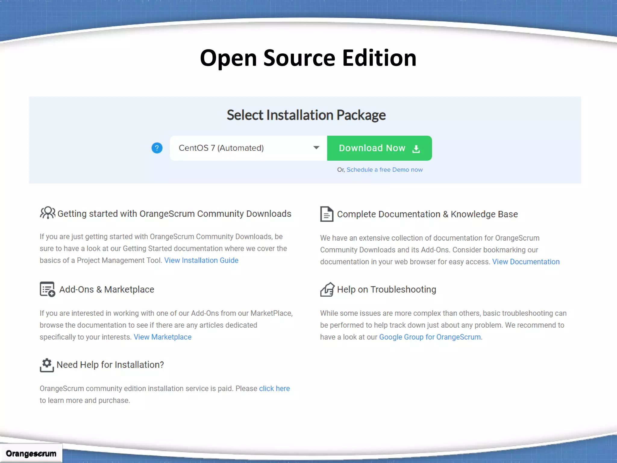 Enterprise Open Source Project Management software | PPT