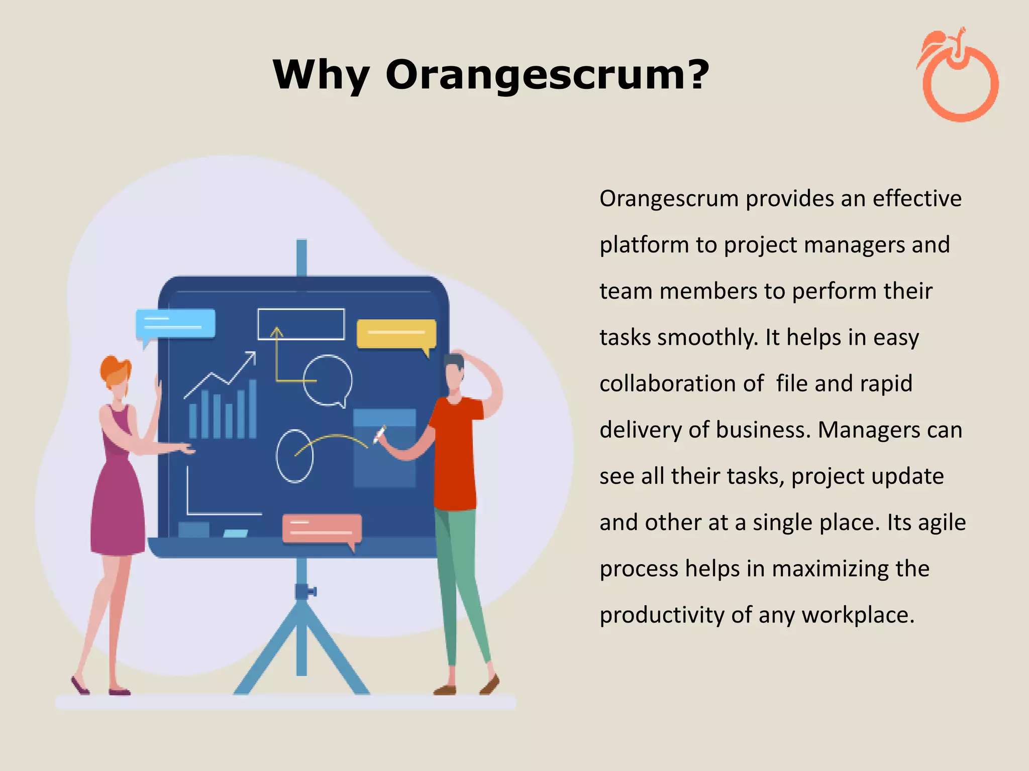 Orangescrum Powerful Agile Project Management Software | PPT