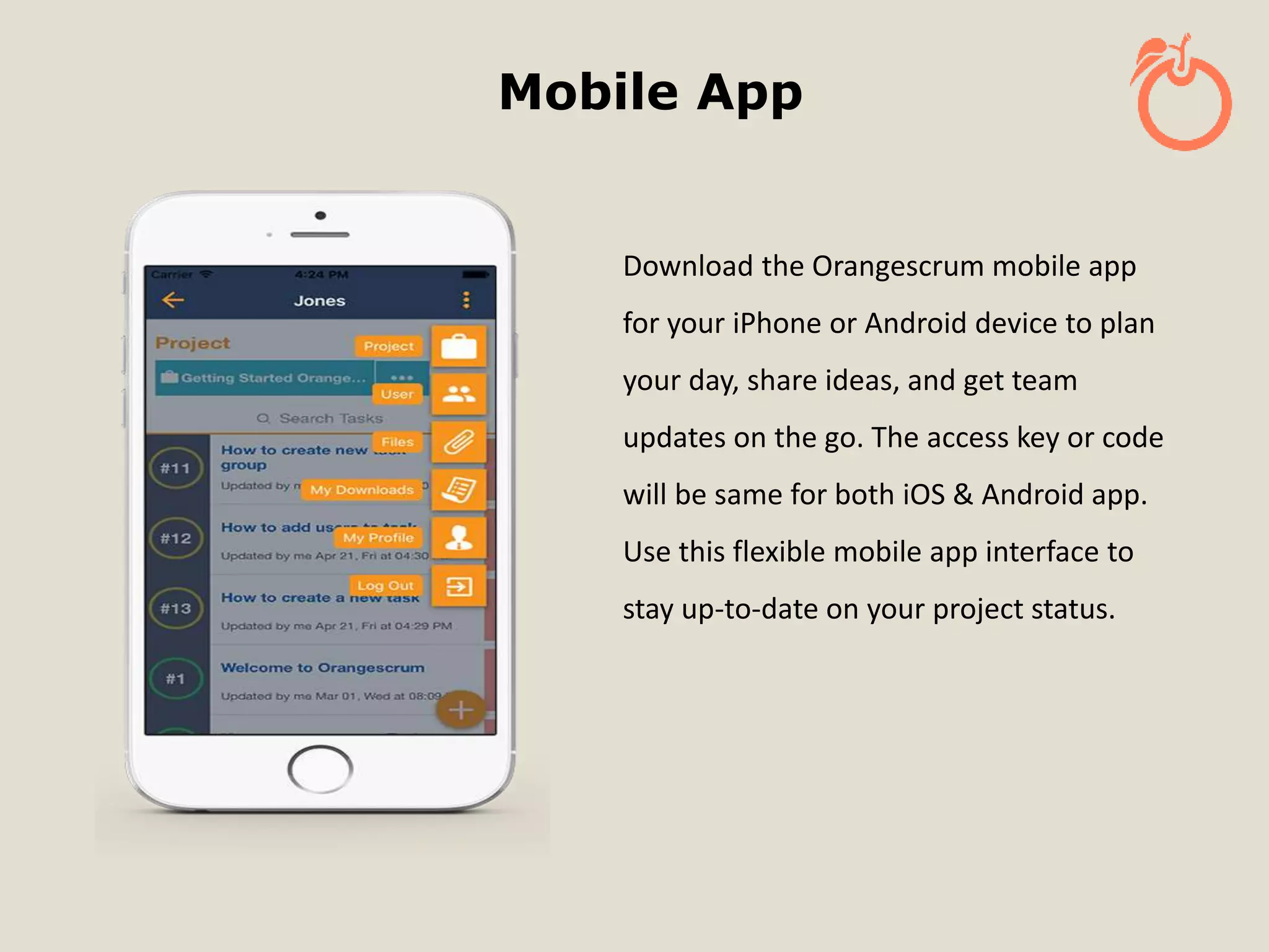 Orangescrum Powerful Agile Project Management Software | PPT