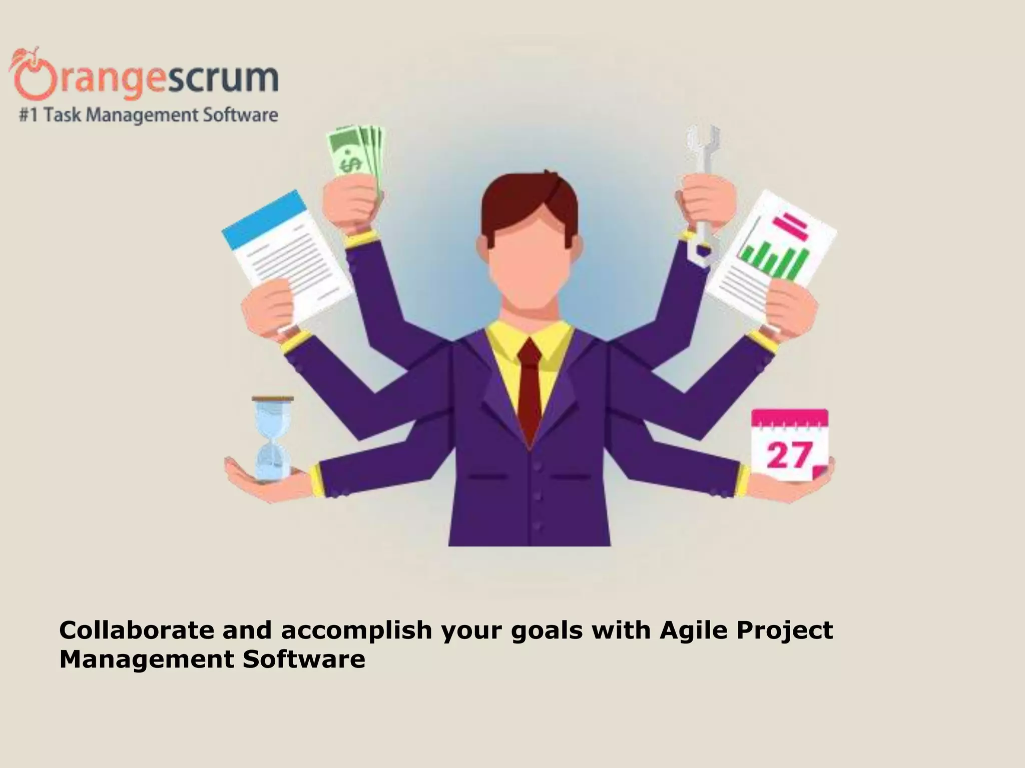 Orangescrum Powerful Agile Project Management Software Ppt