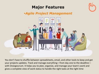 Orangescrum Powerful Agile Project Management Software | PPT