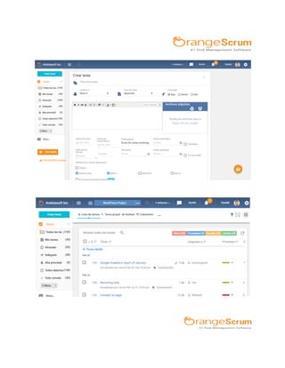 OrangeScrum Cloud Edition is now Multilingual | PDF