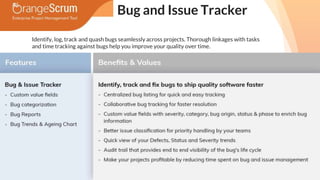 Orangescrum features & benefits | PPTX