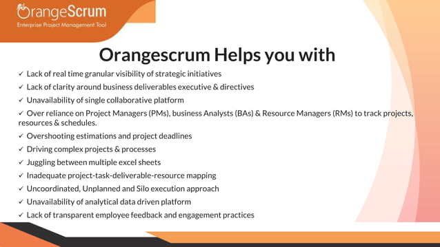 Orangescrum features & benefits | PPT